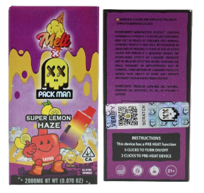Melt X Packman Super Lemon Haze - Packman Disposable